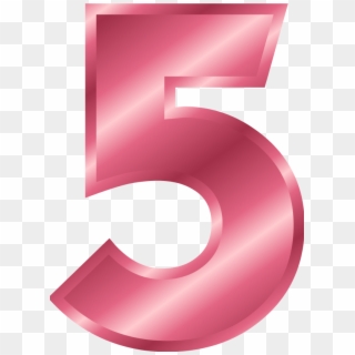 Number 5 Png Number 5 Color Pink Clipart Large Size Png Image PikPng
